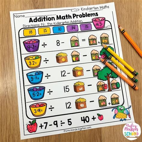 Creative Kindergarten Math Worksheets To Enhance Learning Premium Ai