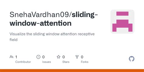 Github Snehavardhan09sliding Window Attention Visualize The Sliding Window Attention