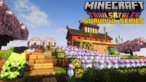 Sniffer Ranch And Flower Farm Minecraft 1204 Survival Lets Play