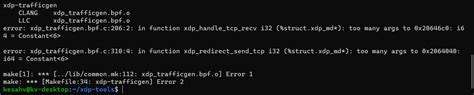 Compilation Issue For Xdp Bench Issue Xdp Project Xdp Tools GitHub