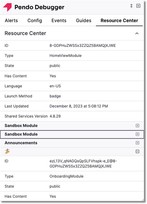 Pendo Agent Debugger Pendo Help Center