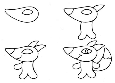 Нарисовать Лису Поэтапно Карандашом 60 Фото