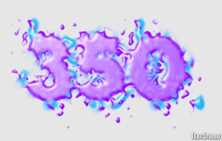 350 Text Effect and Logo Design Number