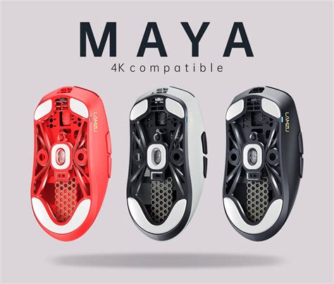 Lamzu Maya Wireless Gaming Mouse 4k Compatible Hobby Dynamics