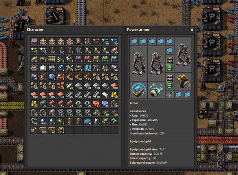 Is There A Mod For Saving Armor Profiles R Factorio