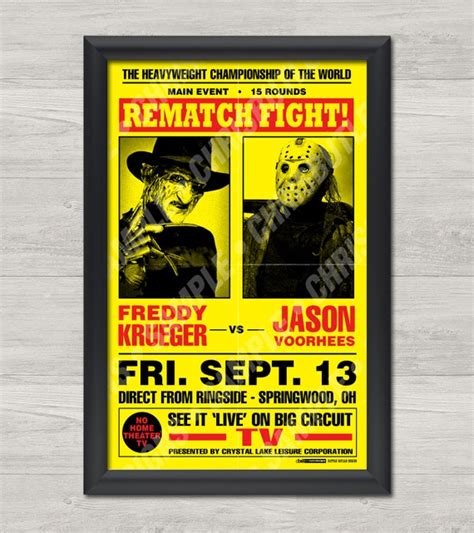 Freddy Vs Jason Movie Poster