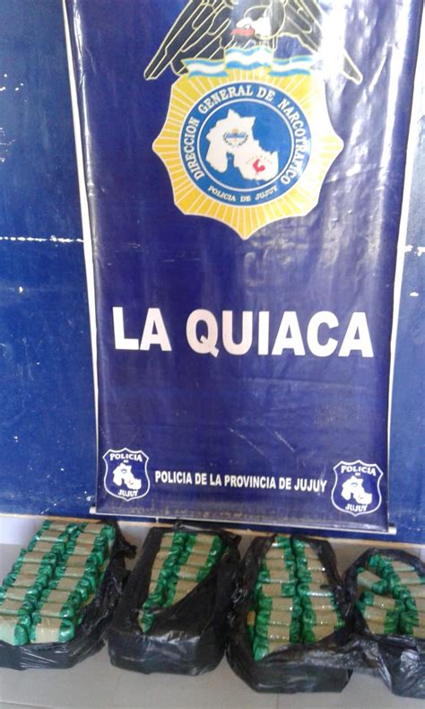 LA POLICIA SECUESTRO 18 KILOS DE HOJAS DE COCA Policia De La Provincia