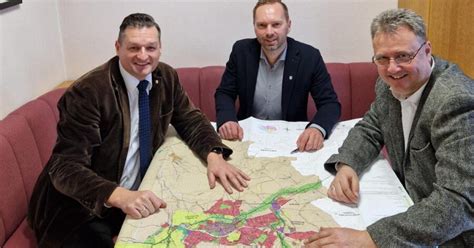 Antrittsbesuch beim Bürgermeister