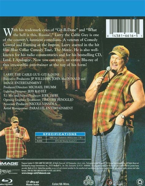 Larry The Cable Guy Git R Done Blu Ray DVD Empire