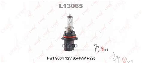 Лампа галогенная HB1 9004 12V 65/45W P29T l1306 купить в Краснодаре ...