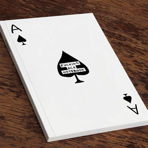 David Shrigley Fucking Ace A5 Notebook Utility T Uk
