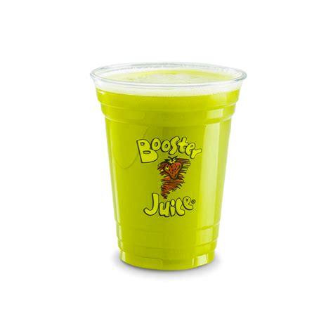 Menu Booster Juice