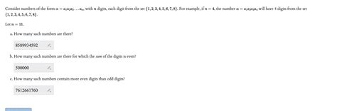 solved consider numbers of the form α a1a2a3dotsan ﻿with n