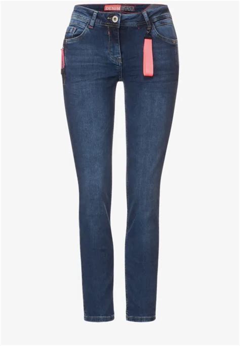 Cecil Casual Fit Jeans Für Damen In Blau Scarlett Cecil