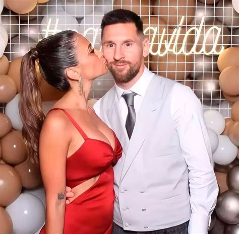 Las Fotos De Lionel Messi Y Antonela Roccuzzo En El Casamiento De Jordi