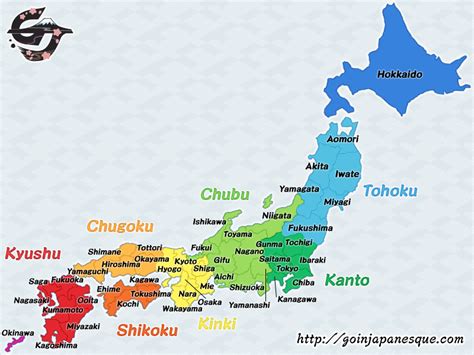 Map Of Japan