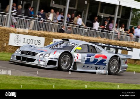 1997 Mercedes Benz Clk Gtr With Driver Bernd Schneider At The 2012