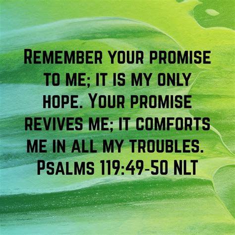 May 10 Inscribe The Word Gods Word Psalm 119 49 50 Psalms Psalm