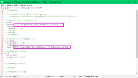 Mongodb 安装及服务配置设置服务mongod Dbpath Csdn博客