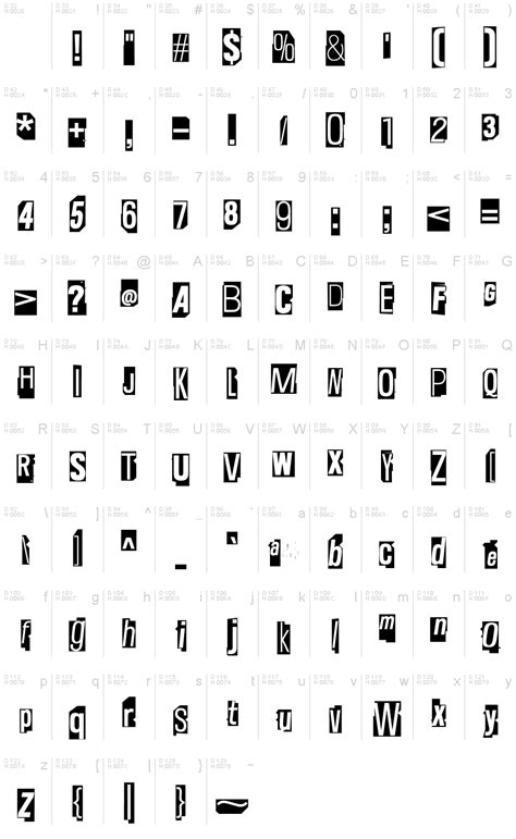 Red Screen Eye Font