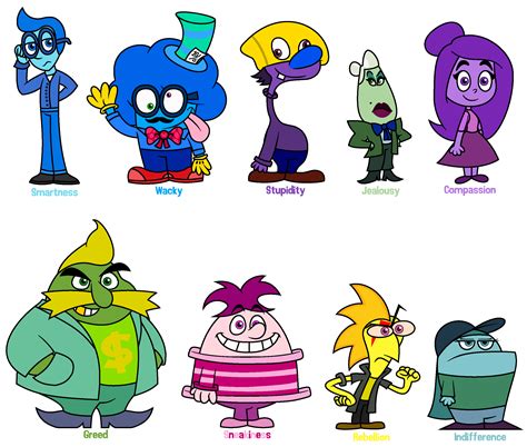 My Inside Out Emotion Ocs By Jlmaestro On Deviantart