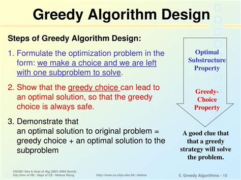 Ppt Greedy Algorithms Csc 45206520 Powerpoint Presentation Free Download Id3236596
