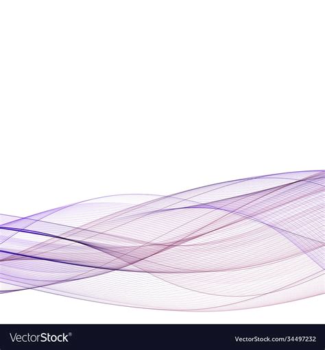 Abstract Motion Smooth Color Wave Curve Royalty Free Vector