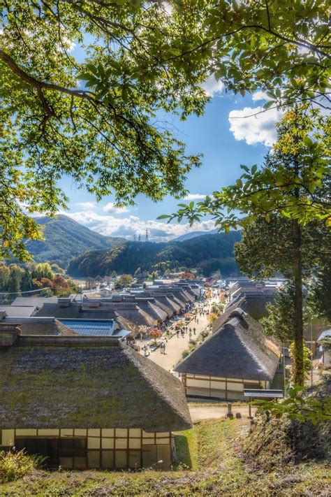 Fukushima Prefecture Traditional Ouchi Juku 福島県大内宿の絶景 日本 Japan In