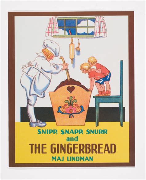 Bestemorsimports Snipp Snapp Snurr And The Gingerbread By Maj Lindman