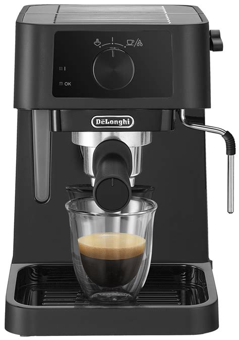 DeLonghi Кофеварка рожковая Кофеварка EC230 BK, черный - купить с ...
