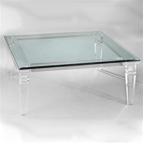 High Quality Plexiglass Coffee Table Chinese Crystal Table Acrylic
