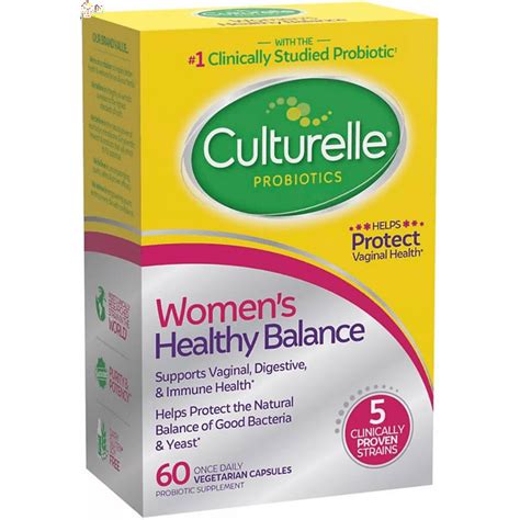 2 Packs Culturelle Women Healthy Balance Daily Probiotics For Women