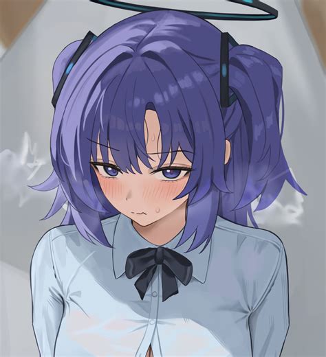 Safebooru 1girl Absurdres Black Halo Blue Archive Blue Eyes Blue Hair
