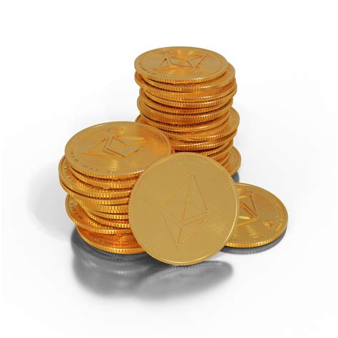 Ethereum Crypto Currency 3d Render 9667852 Png