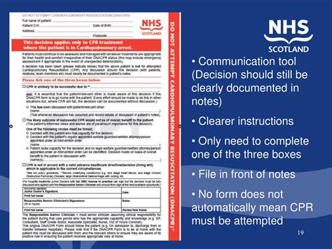 Ppt Do Not Attempt Cardiopulmonary Resuscitation Dnacpr Nhs