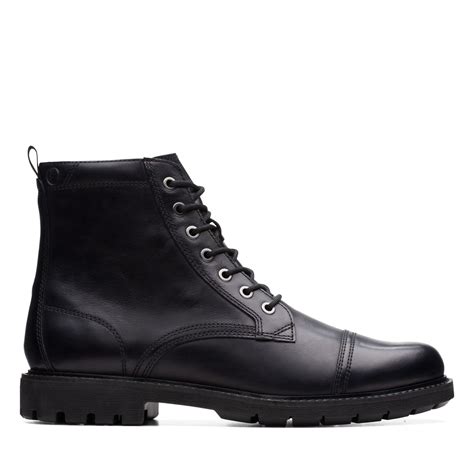 Мъжки боти Clarks Batcombe Cap черни от ест кожа Klogbg