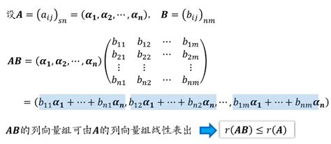 矩阵乘积的行列式与秩 知乎