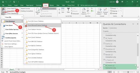 how to convert or open accdb files in microsoft excel
