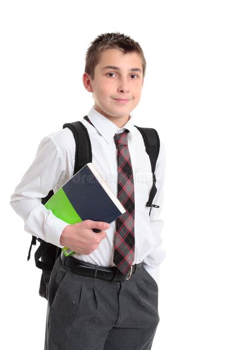 Écolier Avec Les Livres Et Le Sac à Dos Photo stock Image du personne