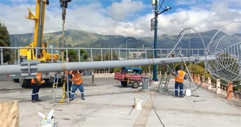 El Pesebre Gigante Toma Forma En El Panecillo