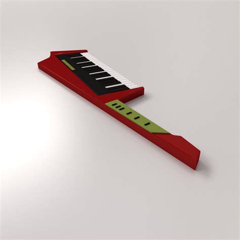 Keytar 3d Model By Firdz3d