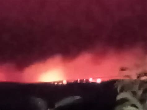 Голем пожар беснее меѓу селата Муматчево и Милино на границата на Општина Велес со Општина Лозо