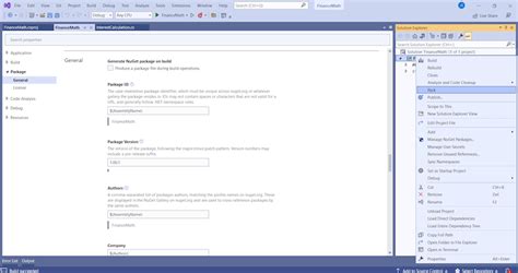 creating publishing and using a core nuget package