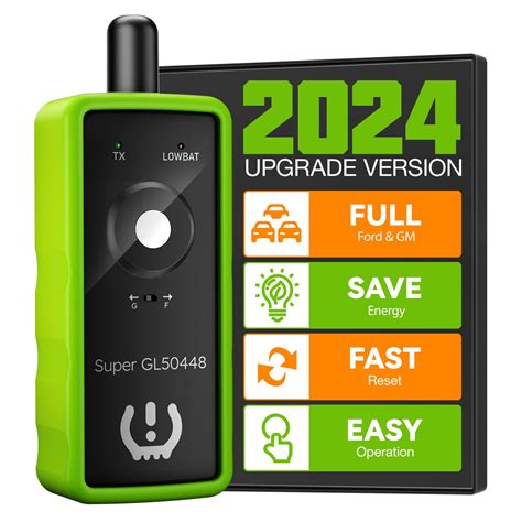 Vxdas 2in1 Tpms Relearn Tool Super Gl50448 For Gm And Ford With Model Switch Button Tire