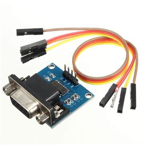 MAX3232 RS232 to TTL Serial Port Converter Module MAX3232 Chip พรอม