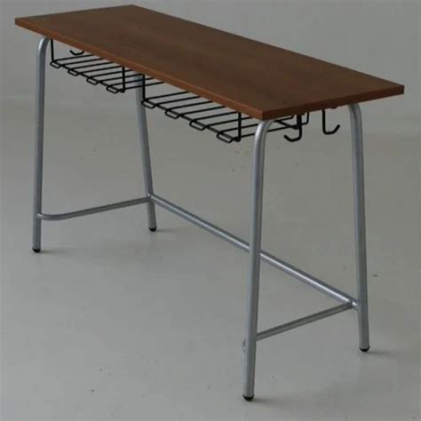 Mild Steel Engineered Wood Brown Rectangular School Table At Rs 5000piece In Panaji