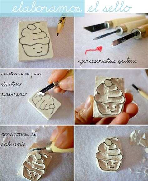Manitas De Gato Diy Sellos De Goma