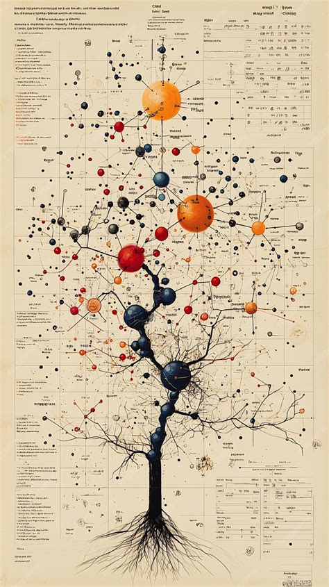 Mind Map Theoretical Chemistry Showing Interaction Of Atomic Force