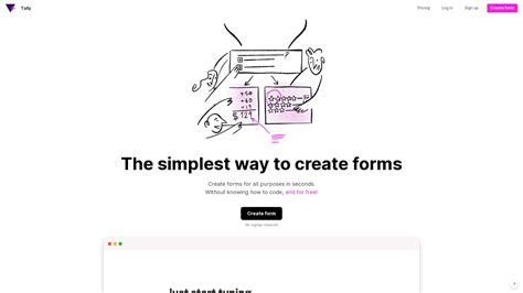 Tally Create Free Forms And Surveys Futureen