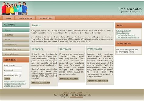 theme joomla 2 5 templates joomla 1 7 templates free download joomla